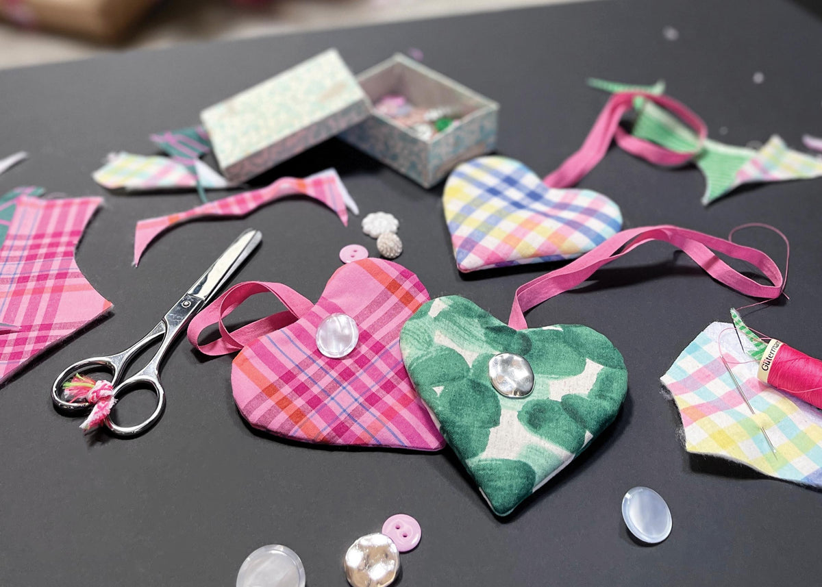 Fabric Hearts - Free Sewing Pattern – Miss Maude