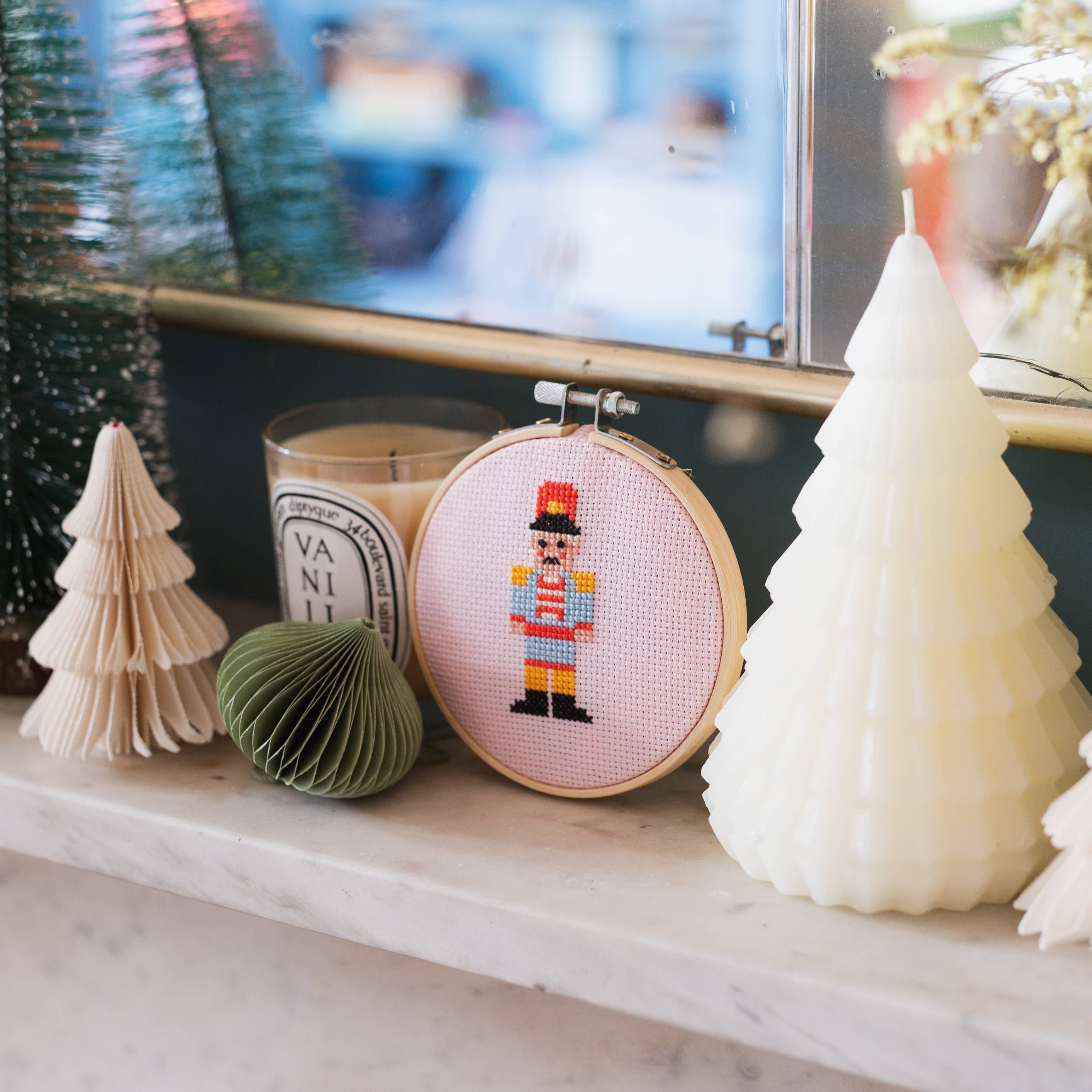 Christmas Nutcracker Cross Stitch Kit – Miss Maude