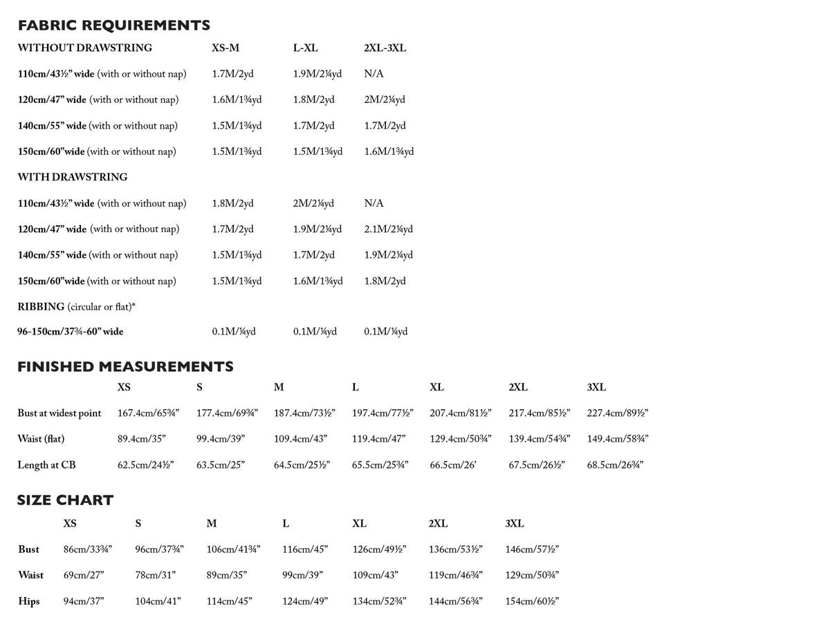 *Merchant and Mills. Cirrus Top PDF & Paper Sewing Pattern – Miss Maude
