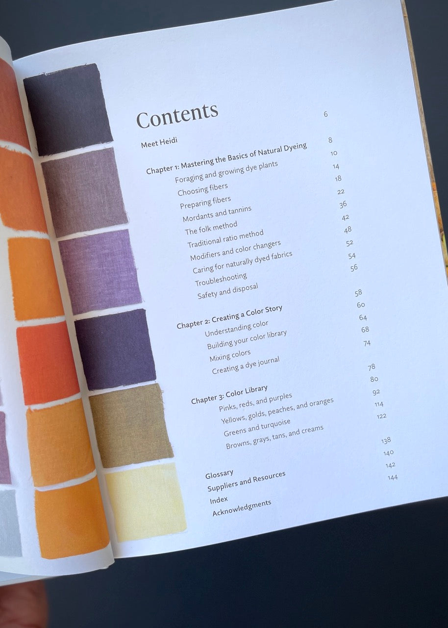 The Natural Dye Handbook, Heidi Iverson – Miss Maude