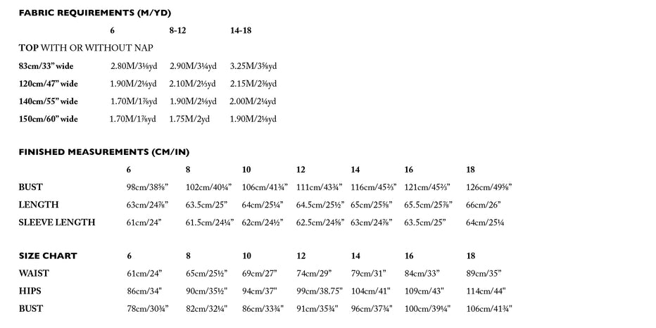 *Ottoline denim jacket - garment sewing pattern – Miss Maude