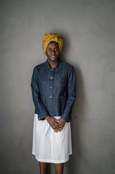 *Ottoline denim jacket - garment sewing pattern – Miss Maude