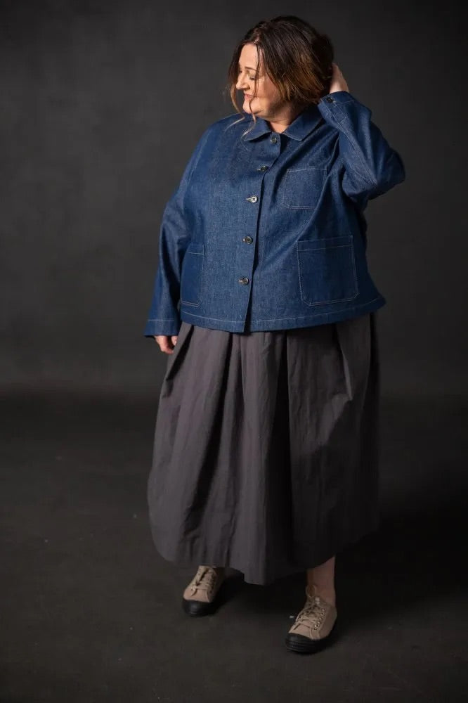 *Ottoline denim jacket - garment sewing pattern – Miss Maude