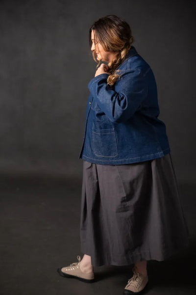 *Ottoline denim jacket - garment sewing pattern – Miss Maude
