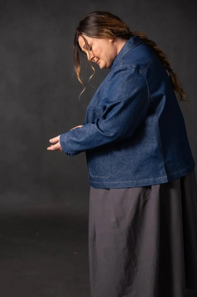 *Ottoline denim jacket - garment sewing pattern – Miss Maude