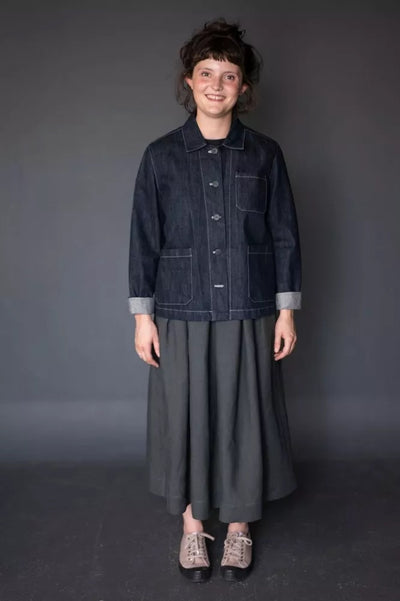 *Ottoline denim jacket - garment sewing pattern – Miss Maude