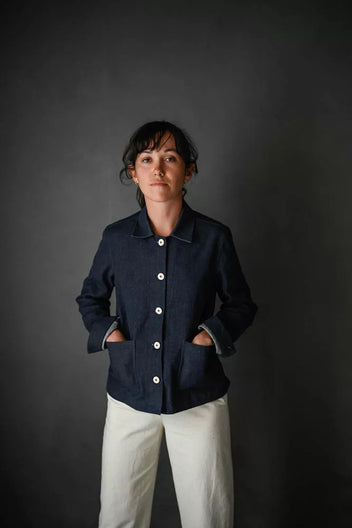 *Ottoline denim jacket - garment sewing pattern – Miss Maude