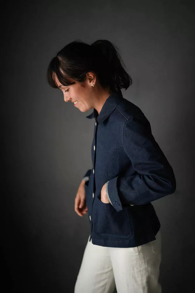 *Ottoline denim jacket - garment sewing pattern – Miss Maude