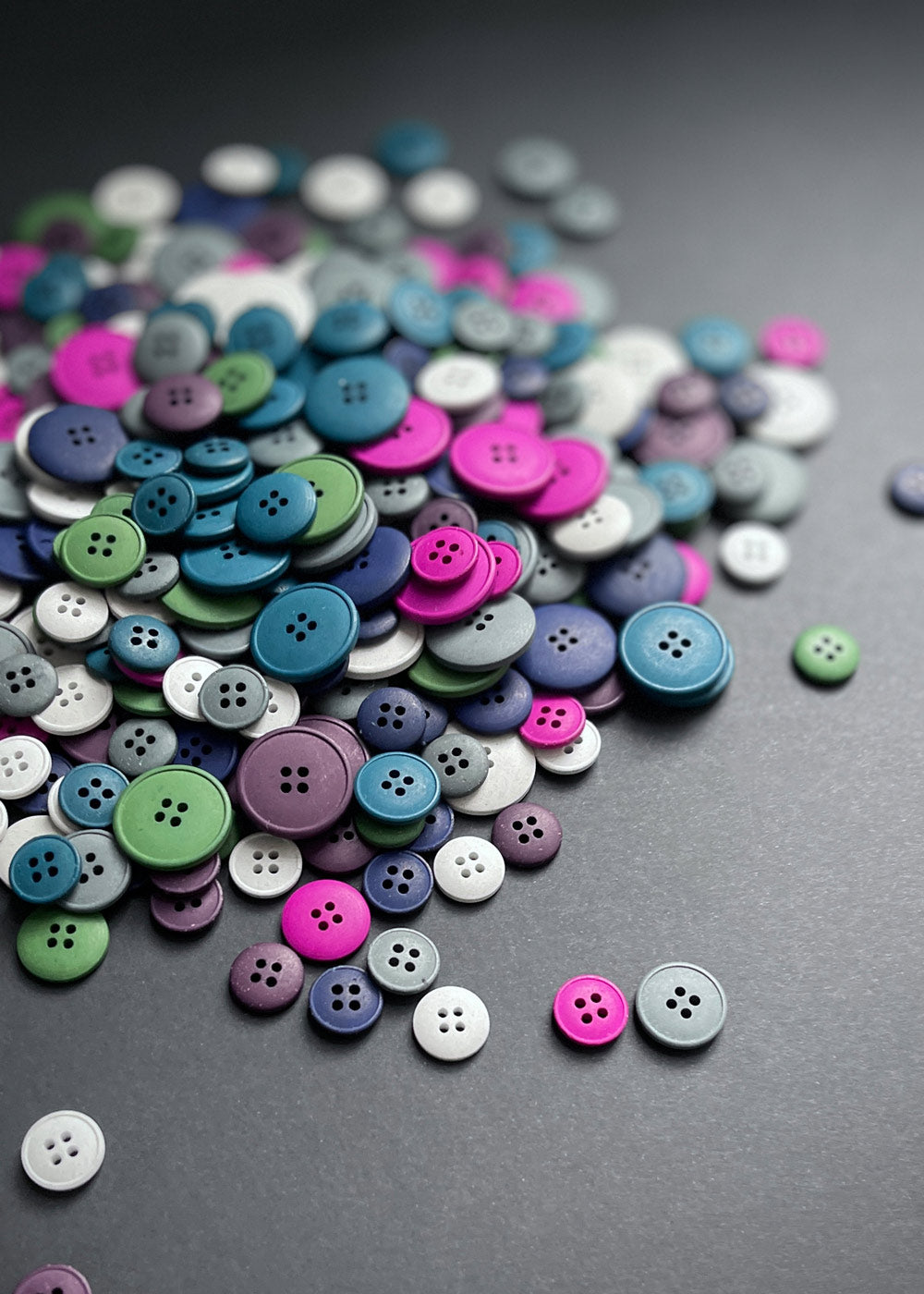 Recycled Hemp Button - Dark Cobalt Blue – Miss Maude