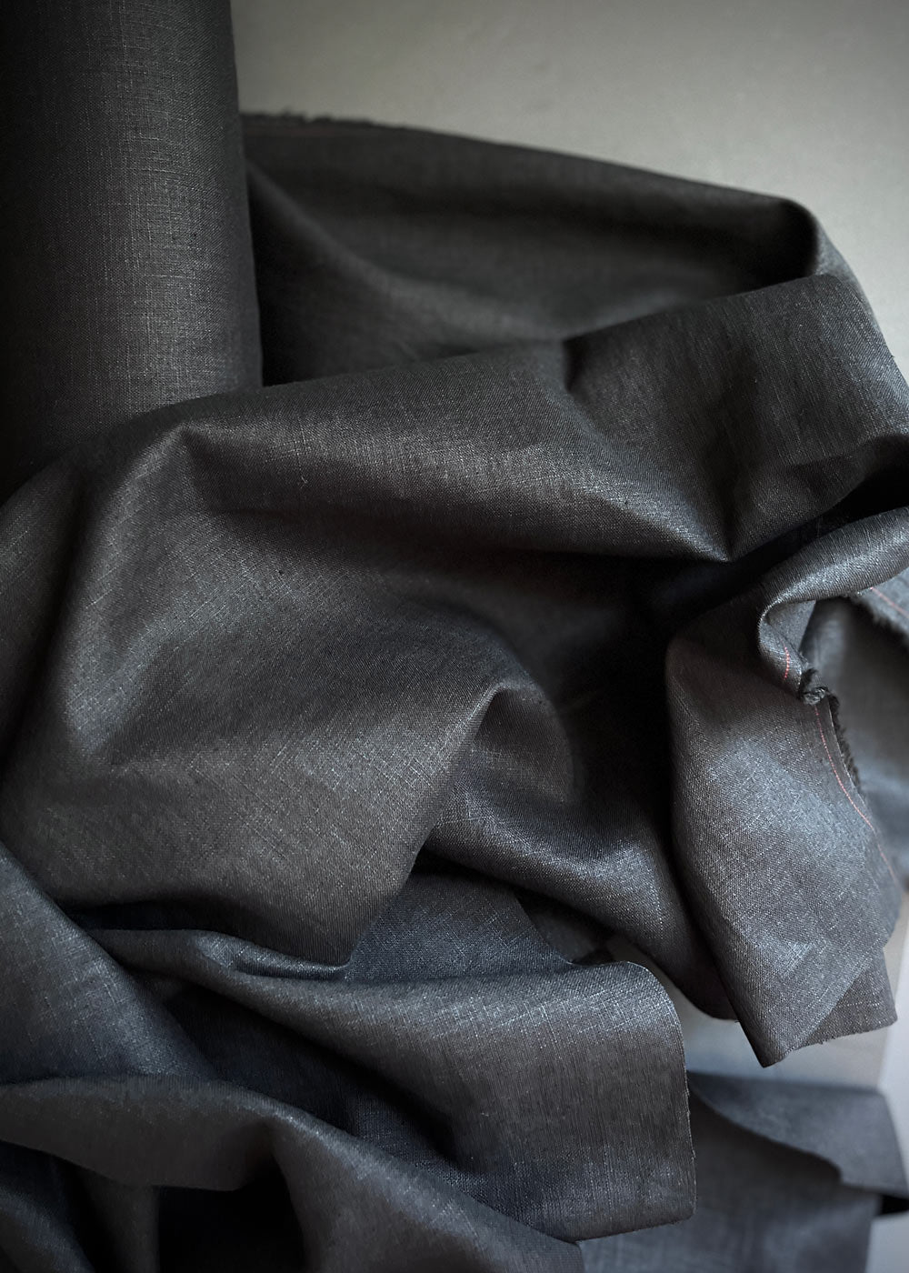 Awa Washed Linen - Black – Miss Maude