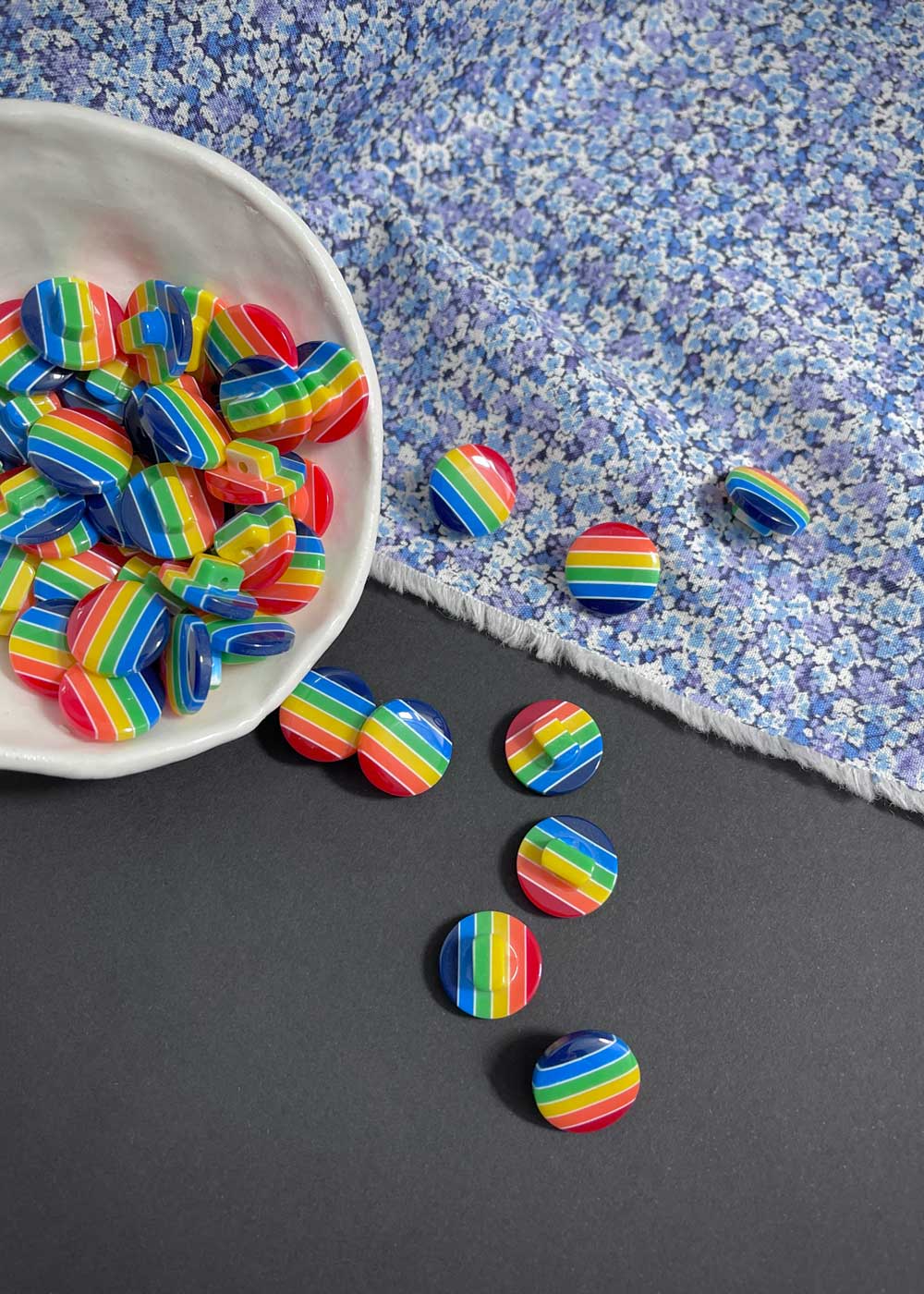 🧵Bon Bon Blueberry Button 15mm – Miss Maude