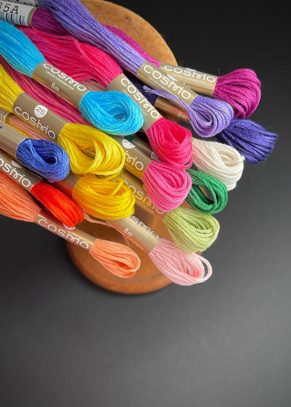 Pure Cotton Embroidery Thread - 8m. Col 337 – Miss Maude