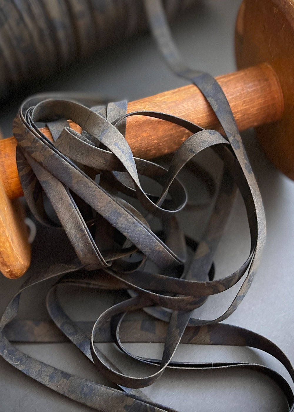 DOUBLE FOLD BIAS BINDING, Stella Floral Abyss – Miss Maude