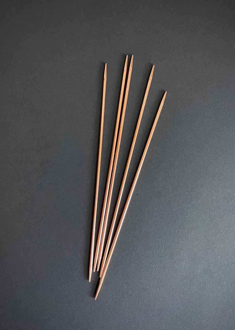 Lykke. Copper DPNs (Double Pointed Needles) – Miss Maude