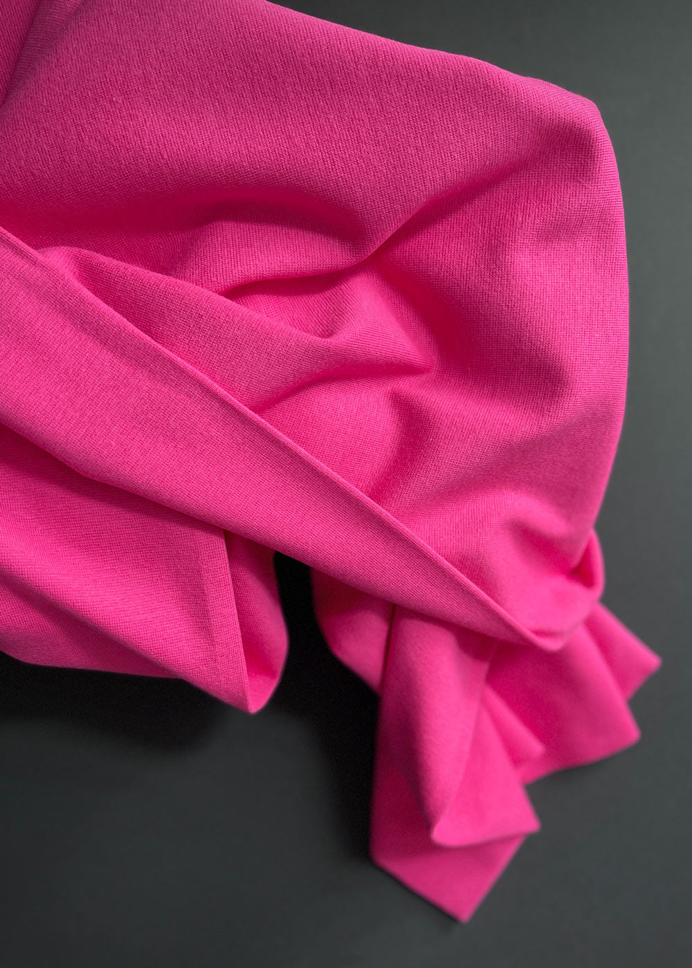 ️Go To Organics - Cotton Ribbing, Lipstick Pink – Miss Maude