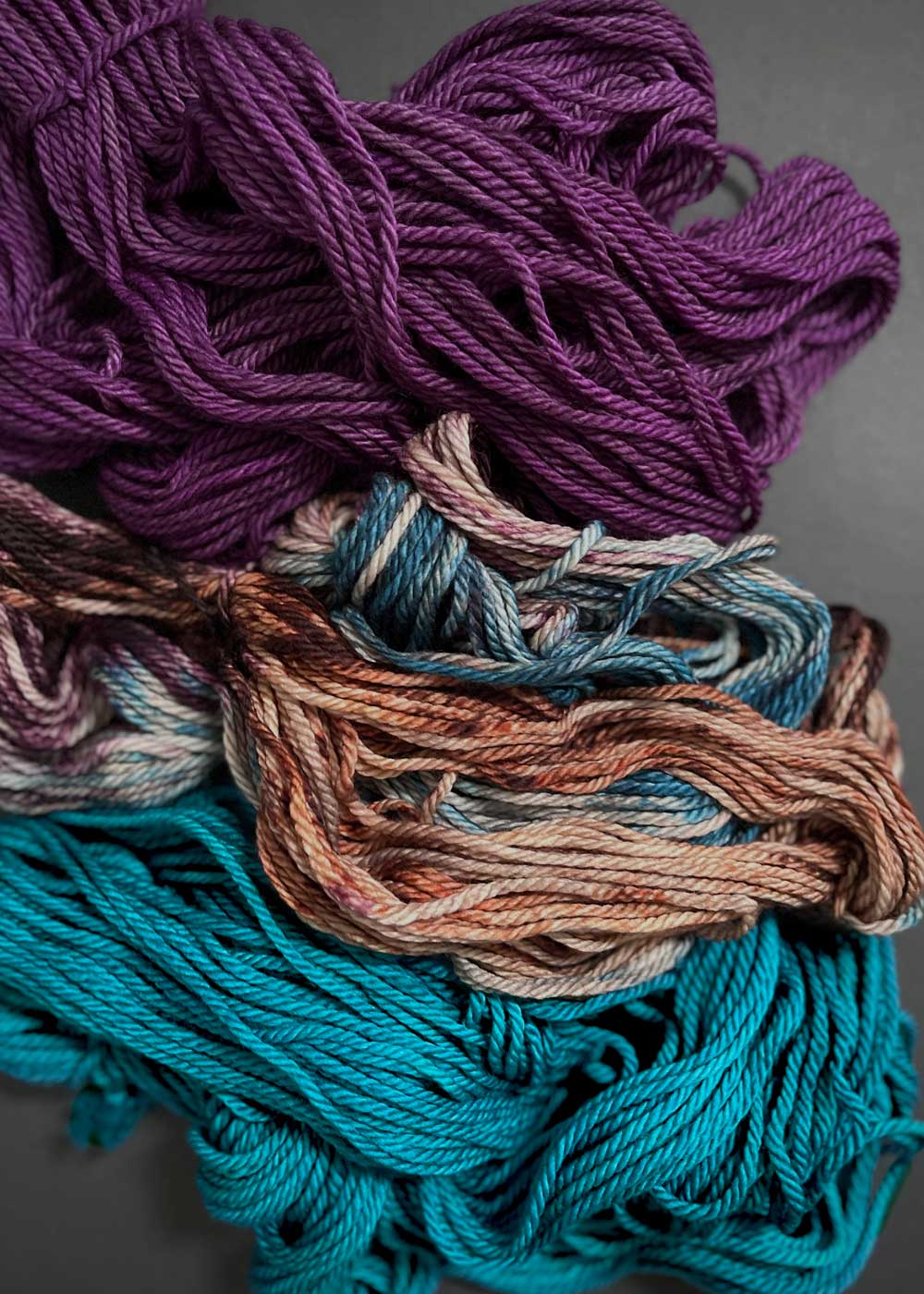 🧶Heather Weir. 12ply Merino, Lagoon – Miss Maude