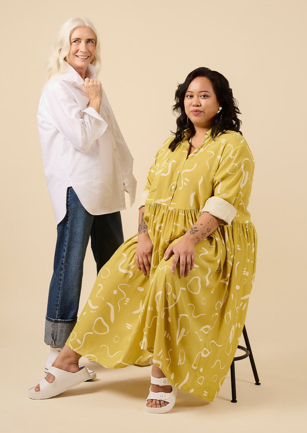 *Closet Core Patterns Jenna Shirt and Dress – Miss Maude