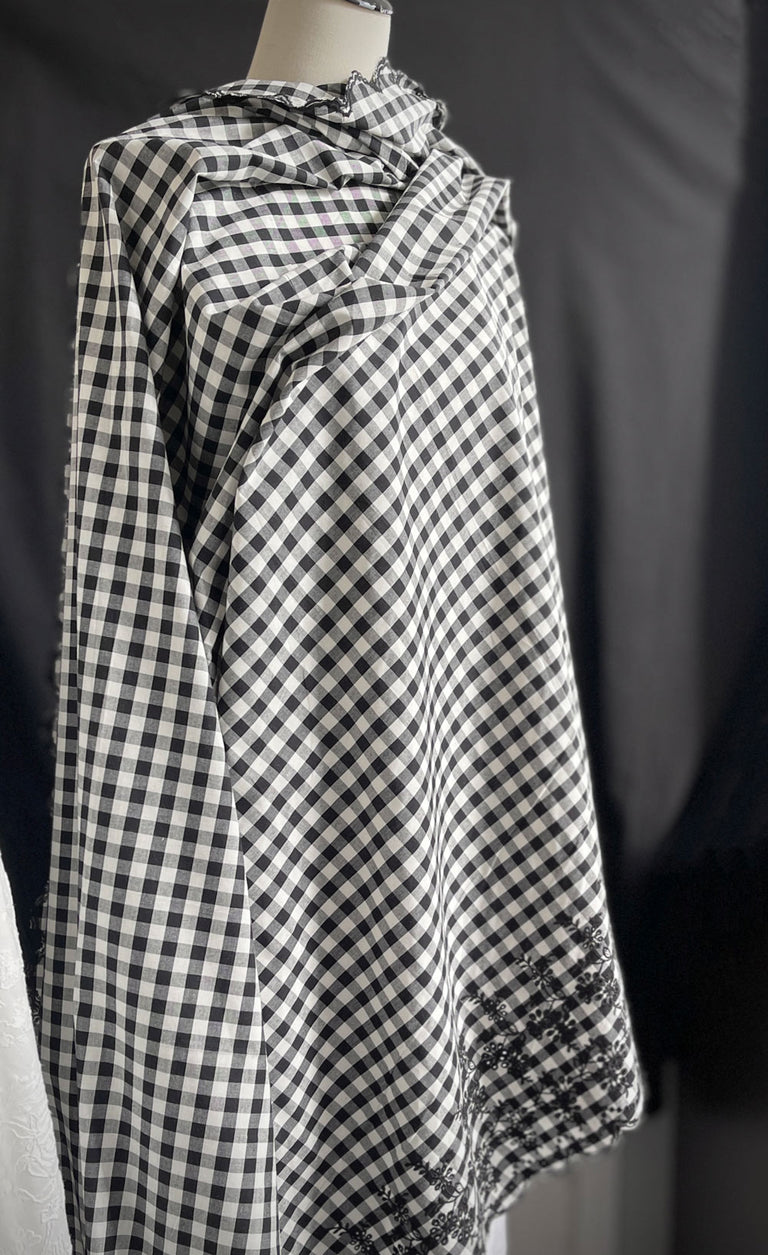 ️Josephine - Broderie Anglais Border Gingham – Miss Maude