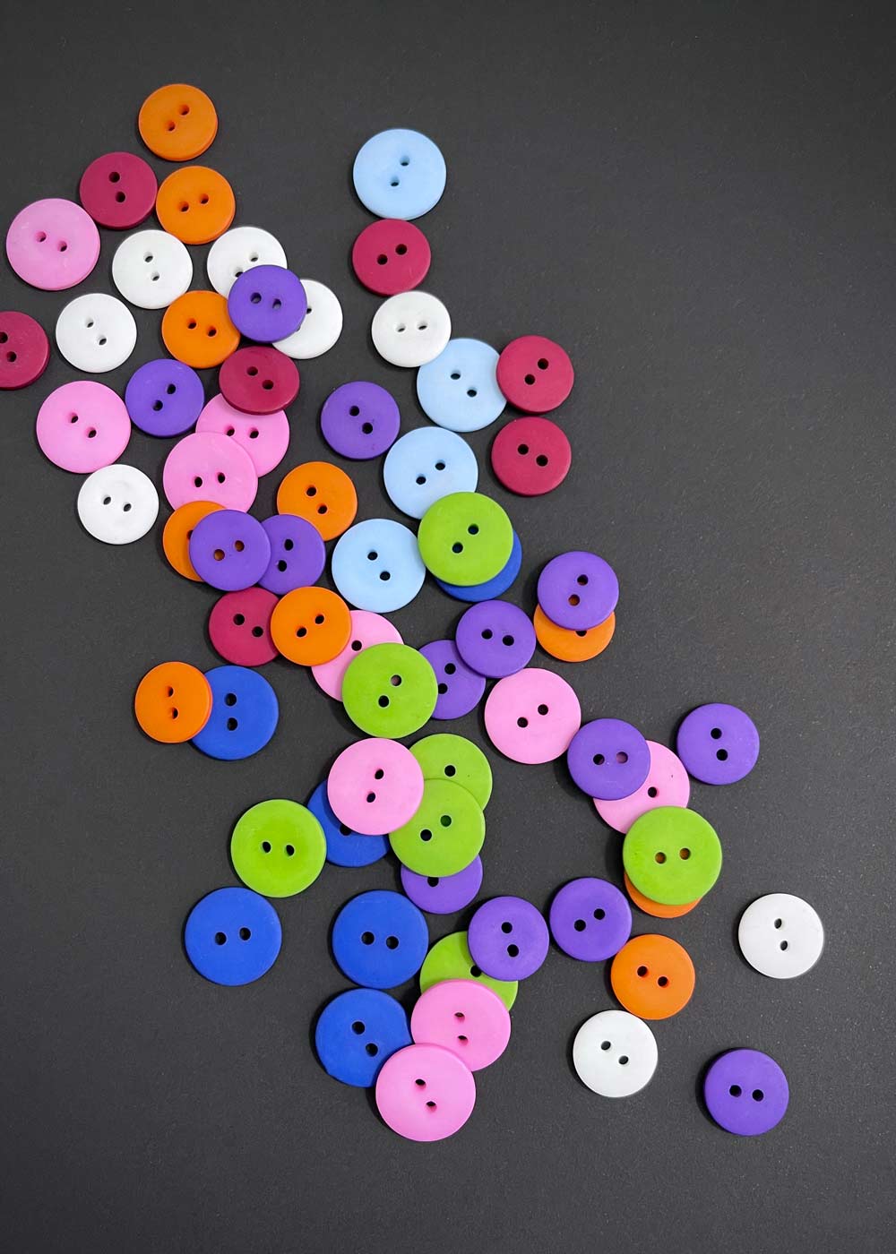 🧵Matt Finish Buttons, 15mm or 18mm – Miss Maude