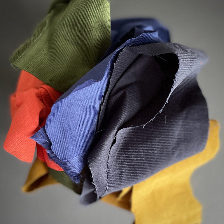 Pinwale Corduroy Fabric - Dark Cobalt – Miss Maude