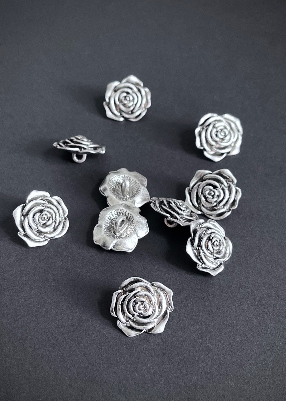Metal Buttons - Rose 20mm – Miss Maude