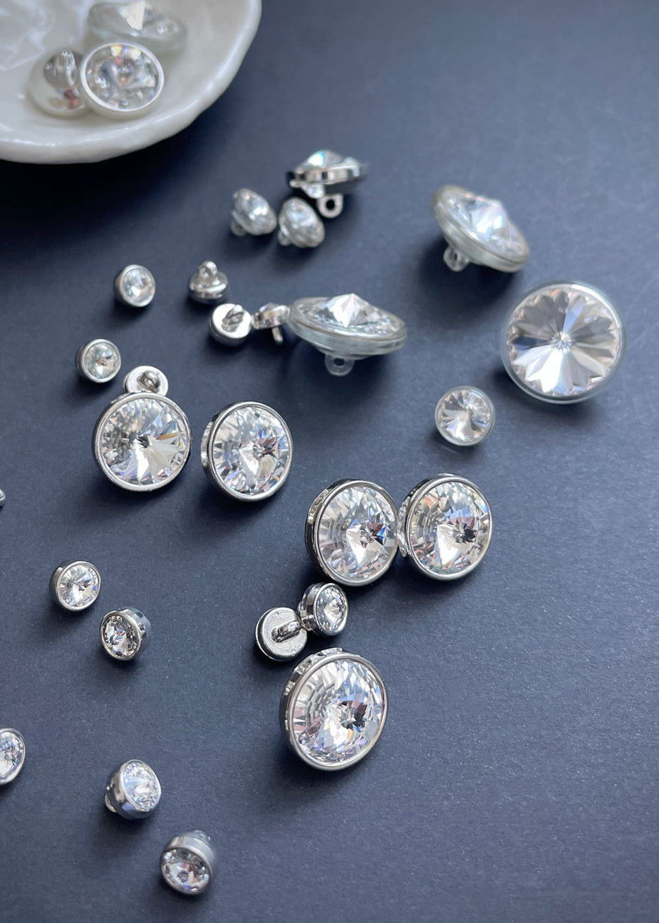 Swarovski Faceted Buttons – Miss Maude