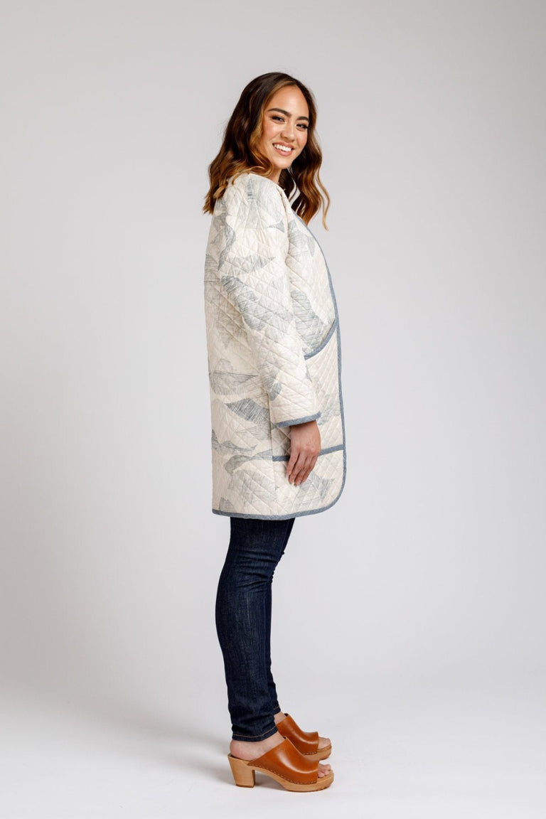 *Hovea Quilted Jacket - garment sewing pattern – Miss Maude