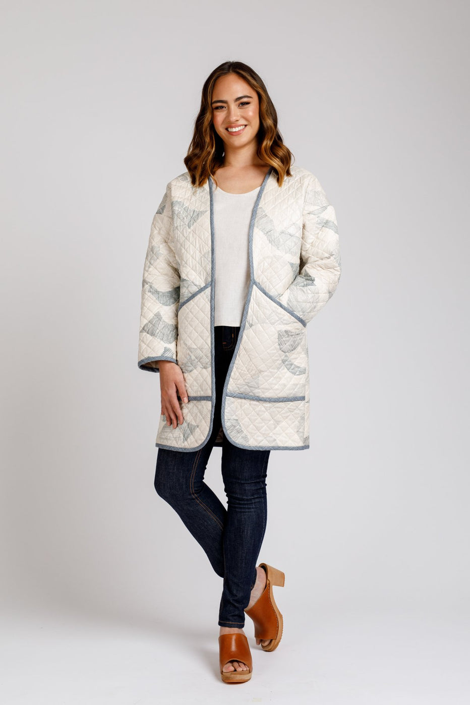 *Hovea Quilted Jacket - garment sewing pattern – Miss Maude