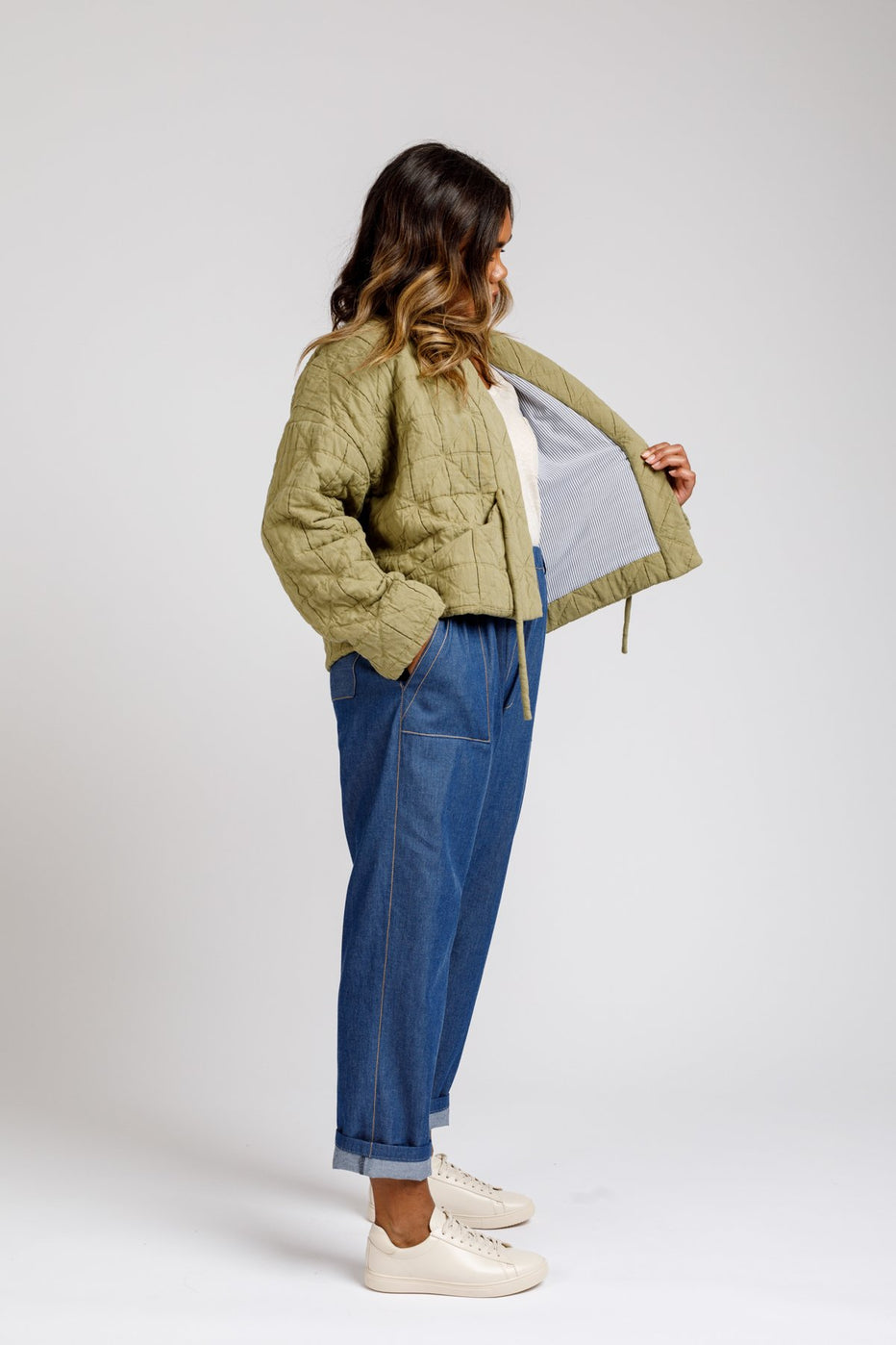 *Hovea Quilted Jacket - garment sewing pattern – Miss Maude