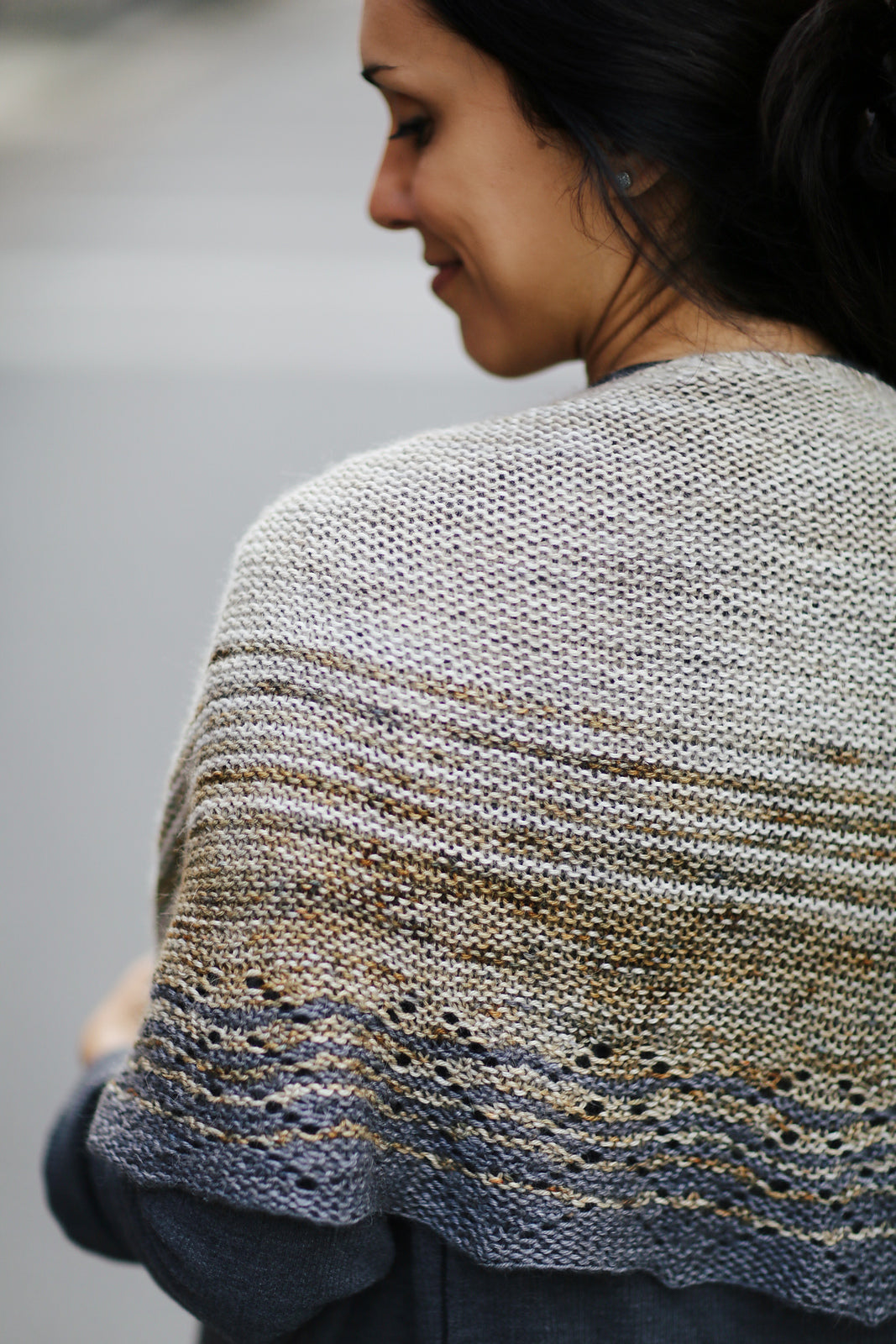 Jodi Shawl, Joji. Print Knitting Pattern – Miss Maude