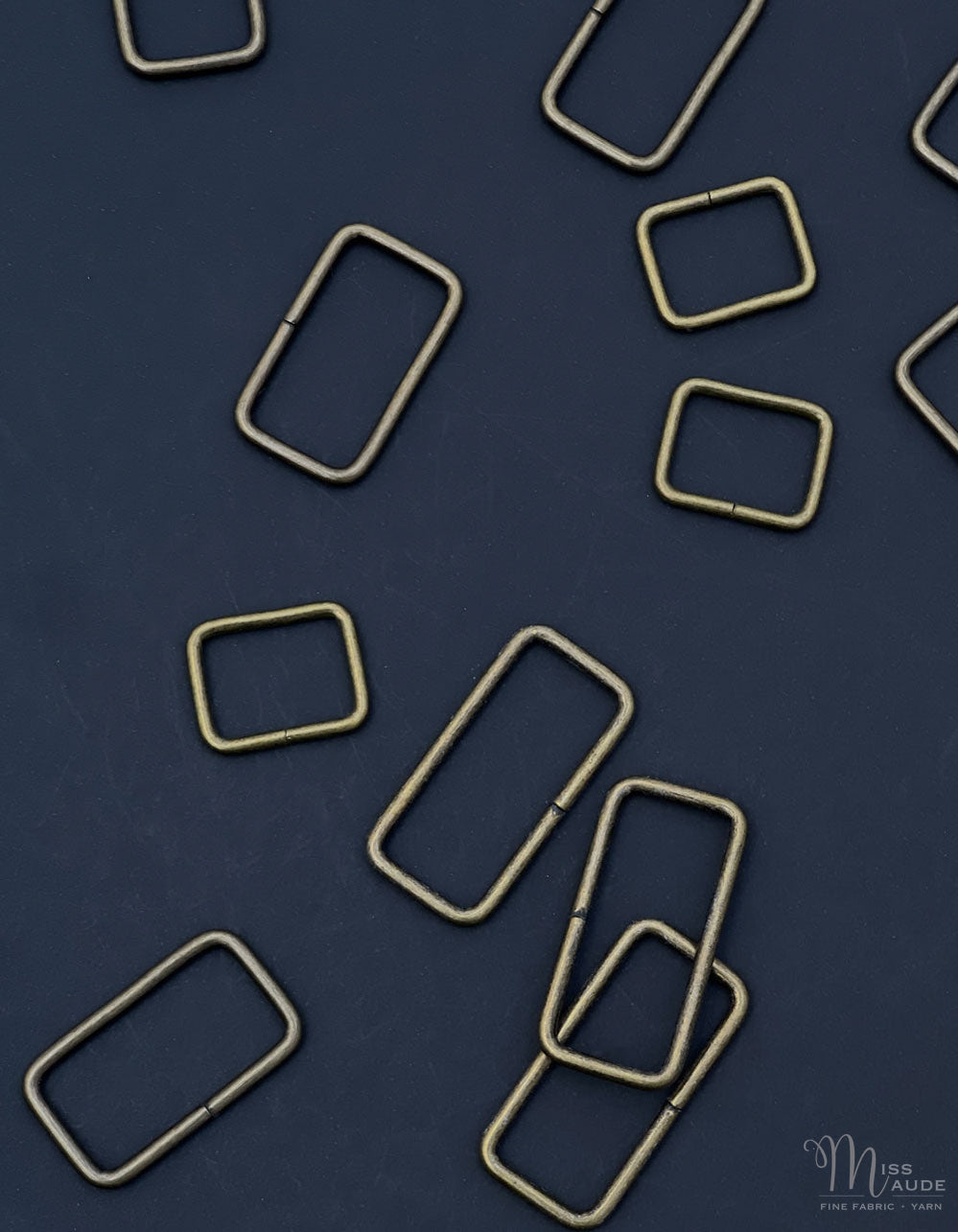 Antique Brass Metal Loop - Various sizes – Miss Maude