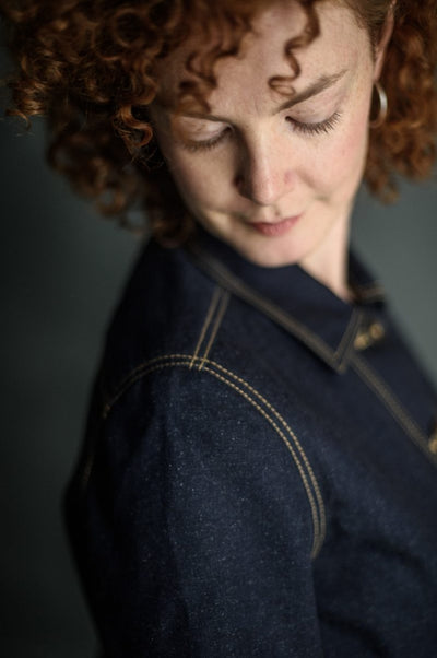 *Ottoline denim jacket - garment sewing pattern – Miss Maude