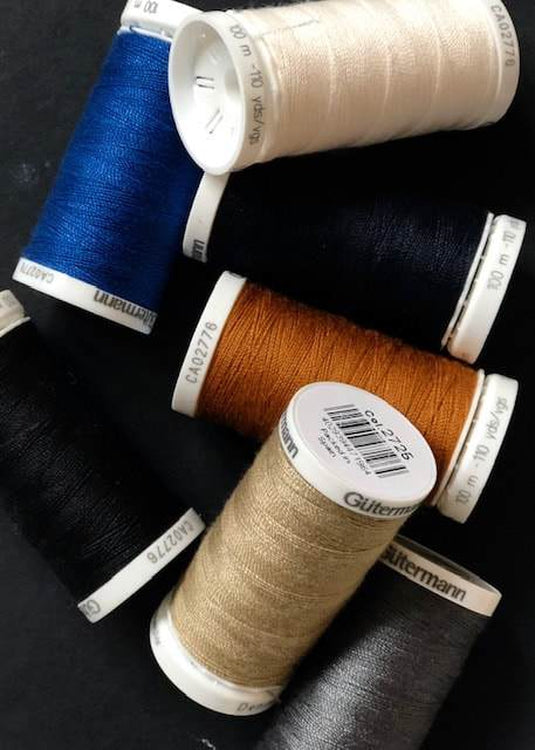 Gutermann Denim Thread. Warm White 1016 – Miss Maude