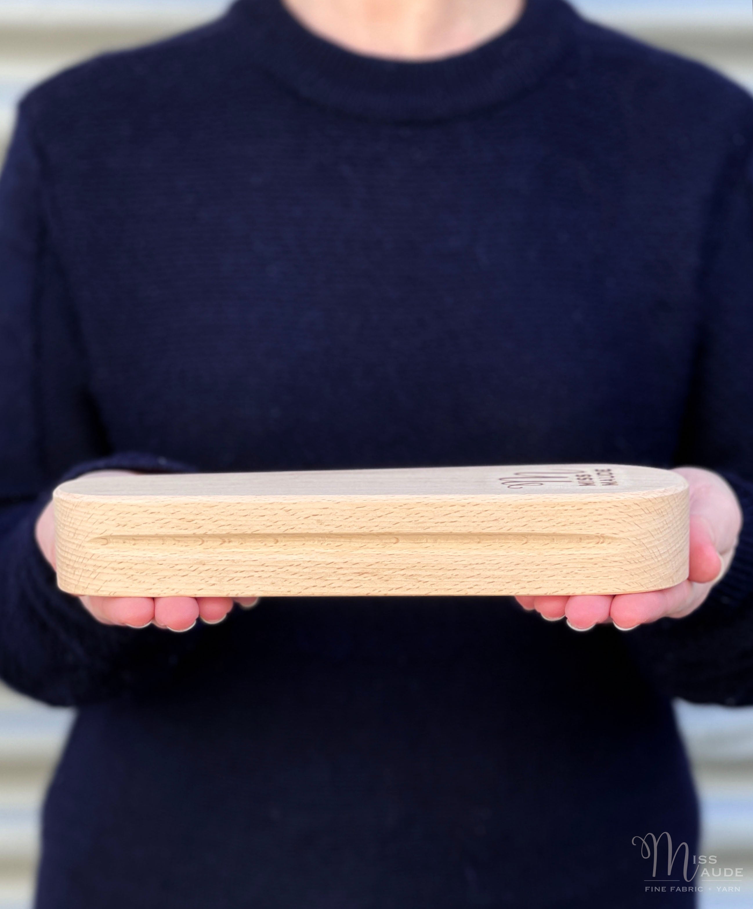 *Hand Crafted Wooden Tailor's Clapper – Miss Maude