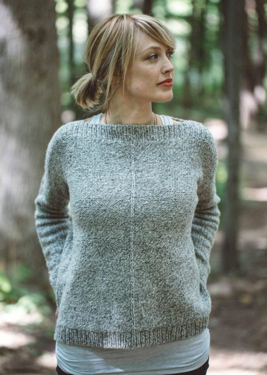 The Weekender Jumper, Drea Renee Knits, Knitting Pattern – Miss Maude